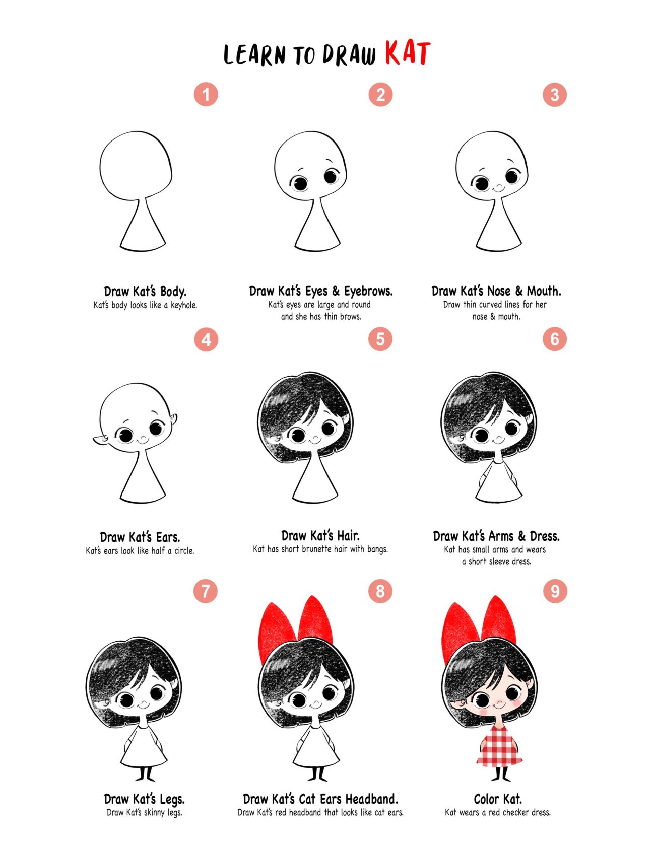 Learn to Draw with Kataneh Vahdani, Creator of Kat and Juju – The ...