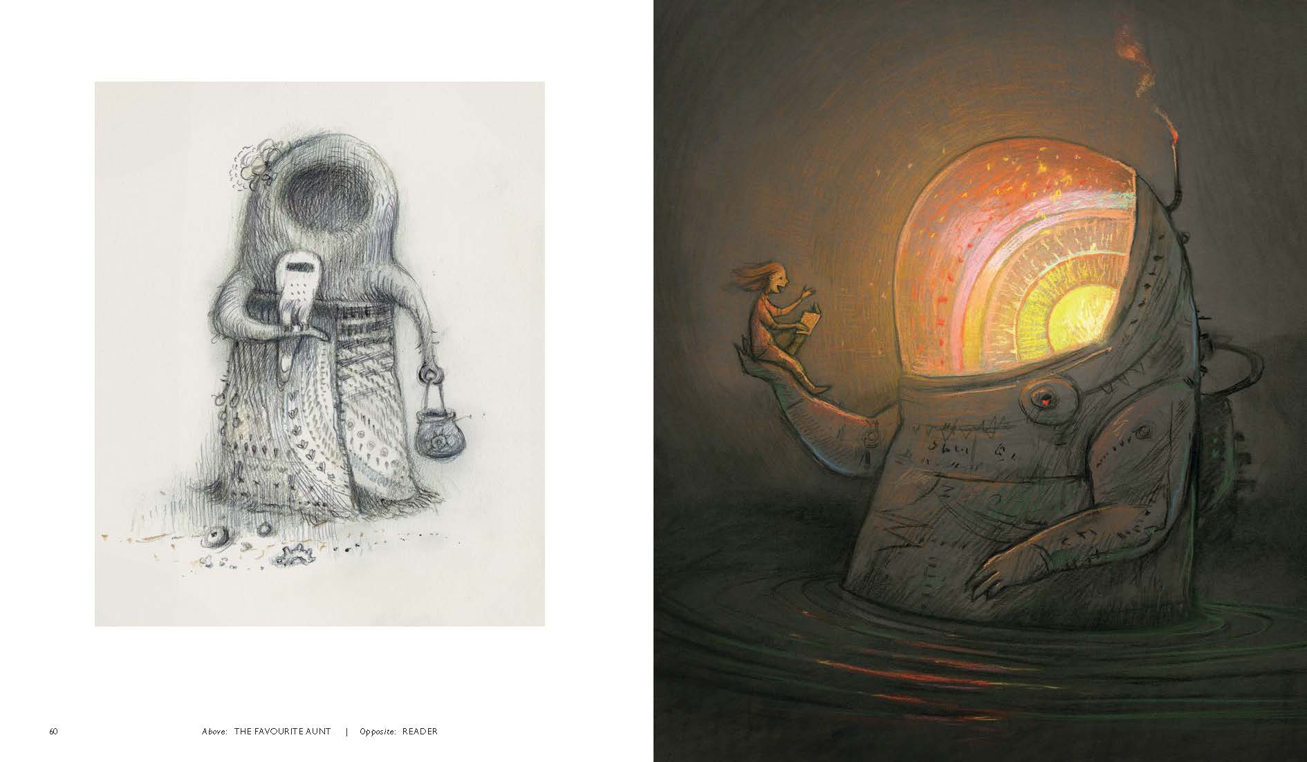 Shaun Tan Discusses Creature: Paintings, Drawings, and Reflections